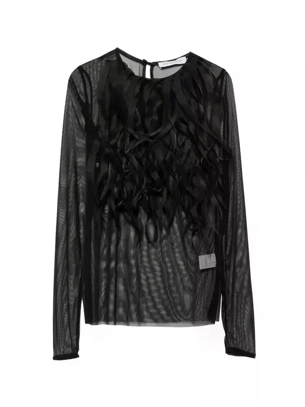 Viktor & Rolf Feather-effect Top