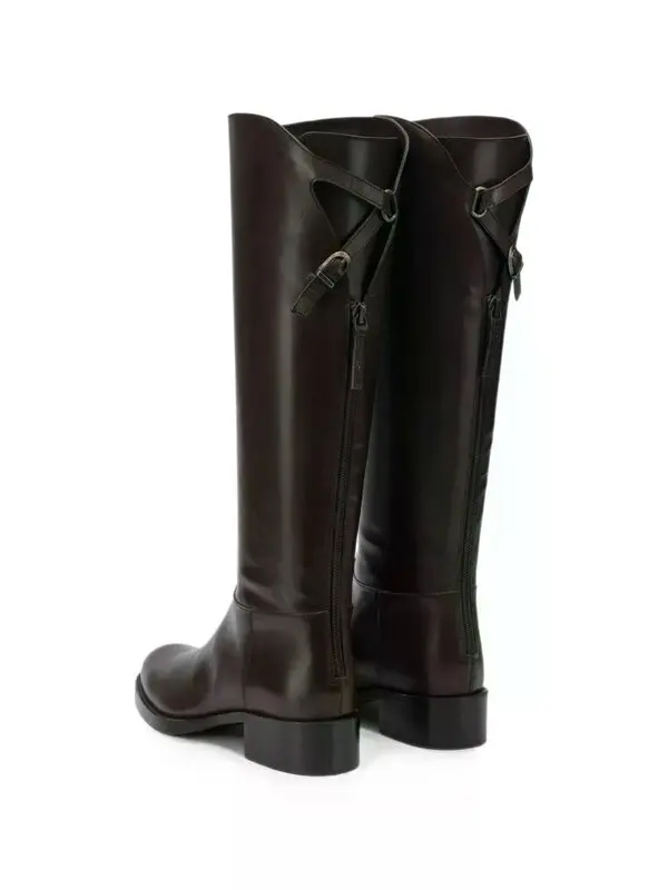 Sartore Parma Buckle-detail Knee-high Boots