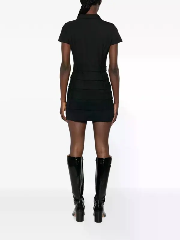 Viktor & Rolf Multi-layer Buttoned Mini Dress