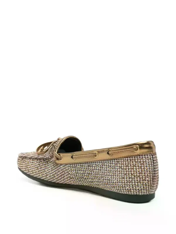 Kurt Geiger Eagle Houndstooth Loafers