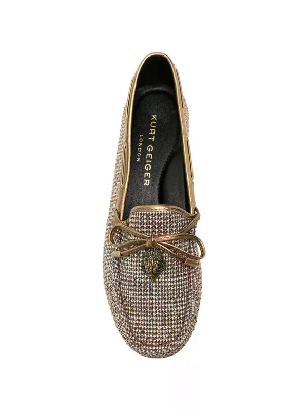 Kurt Geiger Eagle Houndstooth Loafers