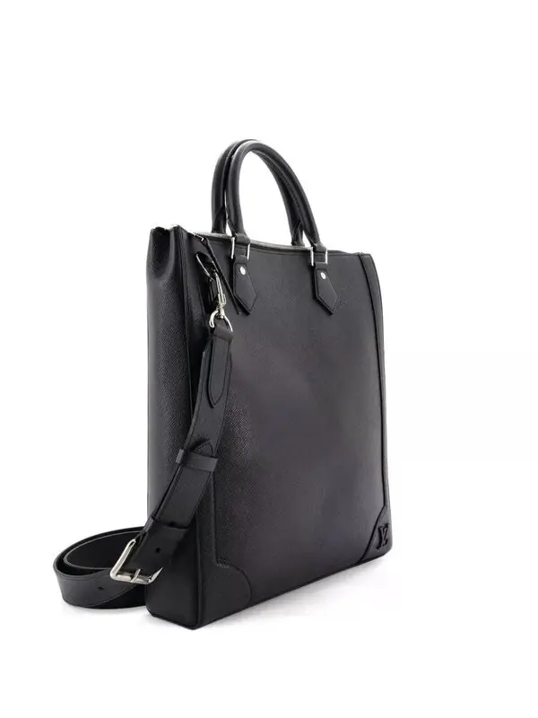 LOUIS VUITTON Vertical Taiga Leather Tote Bag
