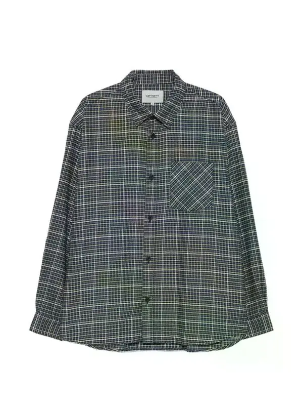 Carhartt Work In Progress Check-pattern Cotton Shirt