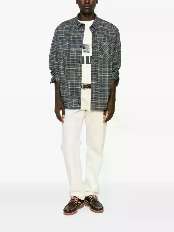 Carhartt Work In Progress Check-pattern Cotton Shirt