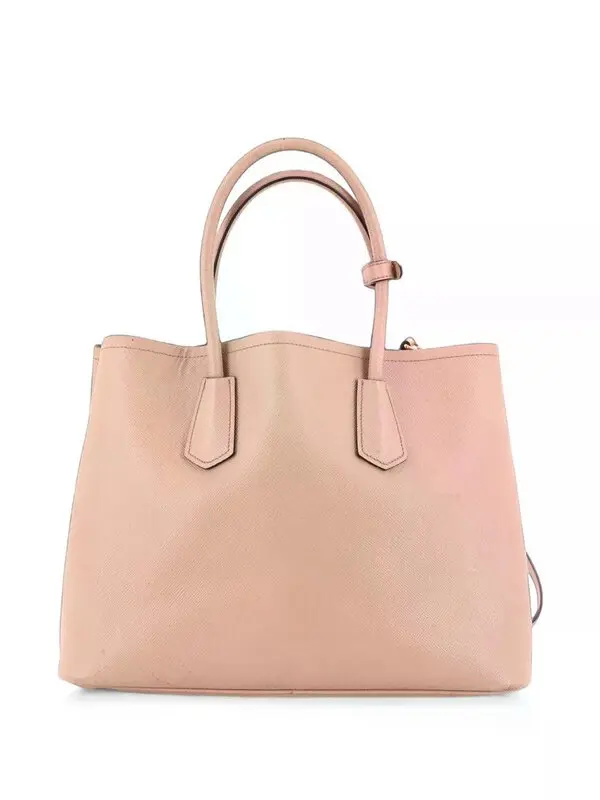 Prada Cuir Double Saffiano Leather Medium Tote Bag
