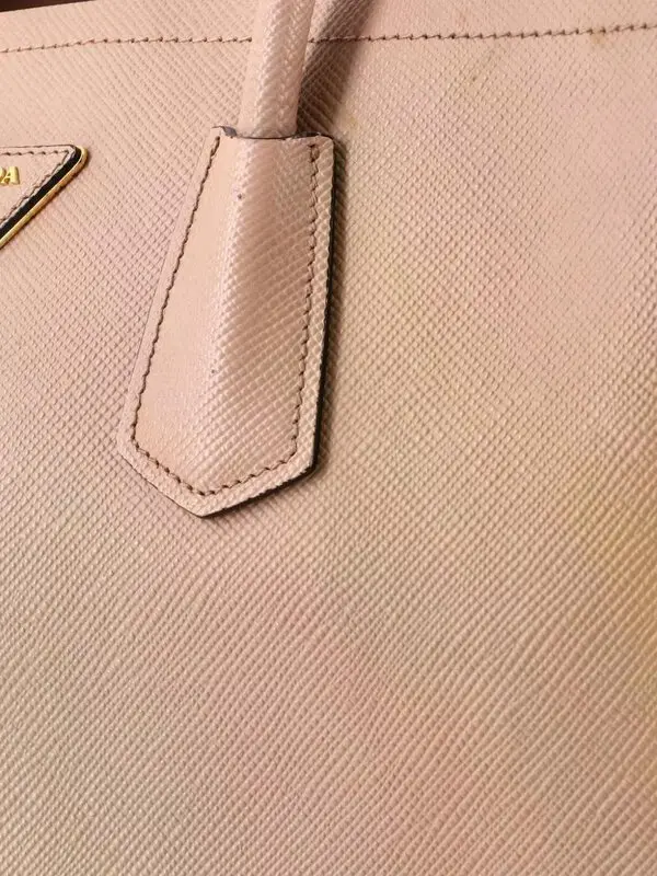 Prada Cuir Double Saffiano Leather Medium Tote Bag
