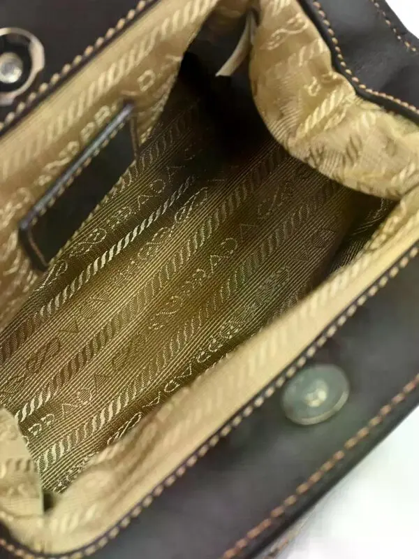 Prada 1990-2000s Canapa Clutch Bag
