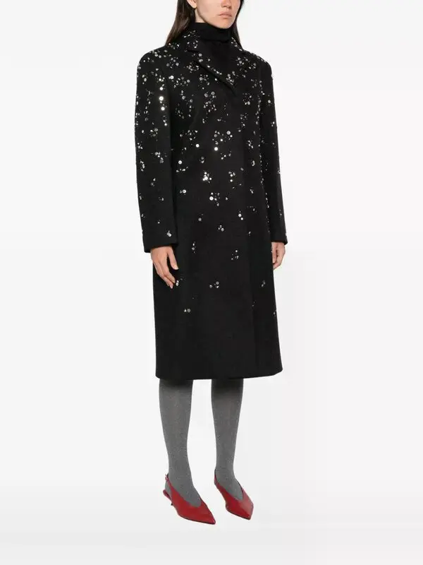 JIL SANDER Belted Wool Coat