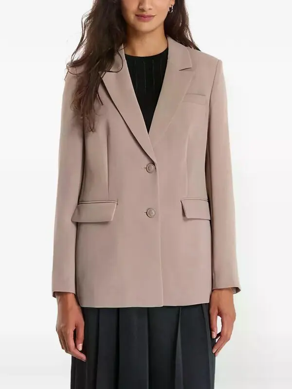 Guess Notched-lapels Single-breasted Blazer