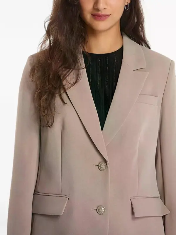 Guess Notched-lapels Single-breasted Blazer