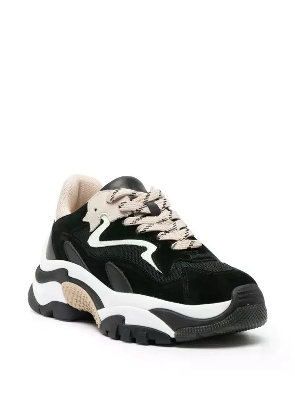 Ash Panelled Low-top Sneakers