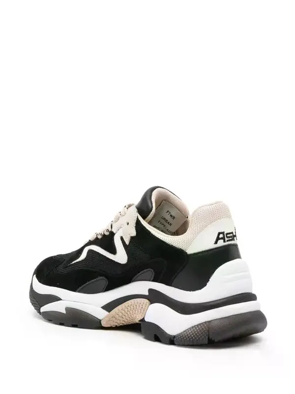 Ash Panelled Low-top Sneakers