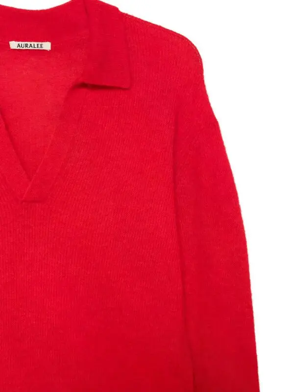 Auralee Baby Suri Knit Sweater