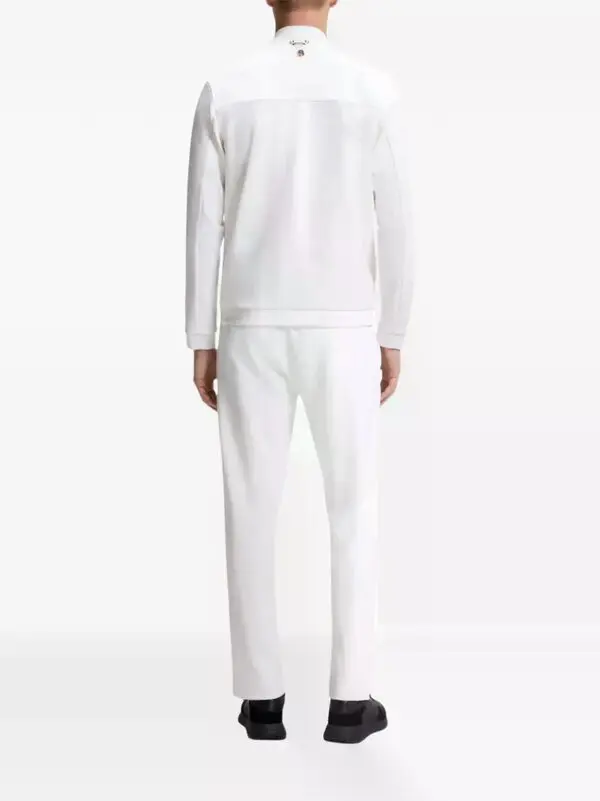 BOSS Logo-print Zip-up Sweatshirt
