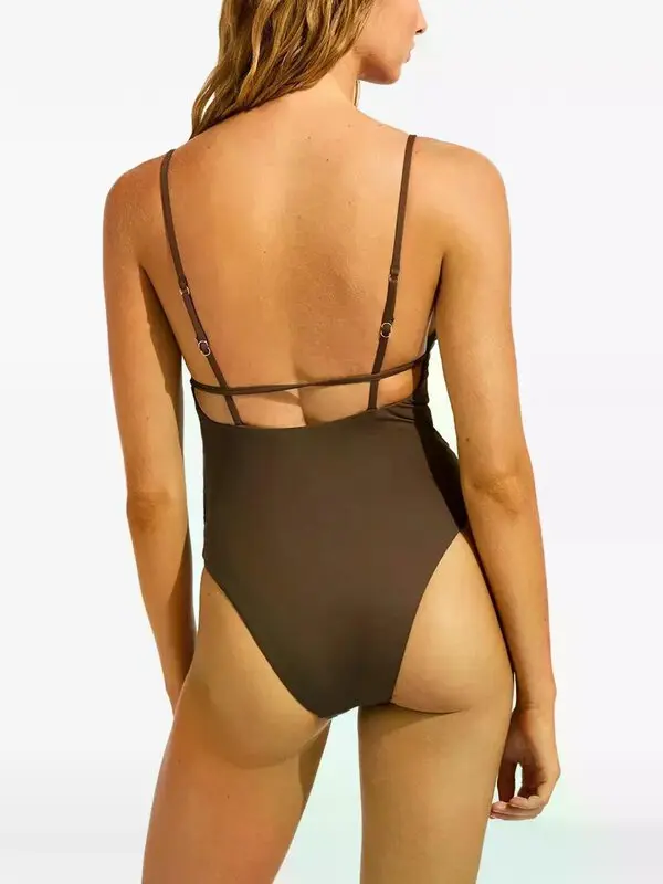 Seafolly V-neck Swimsuit