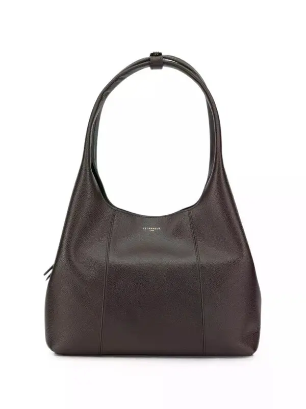 LE TANNEUR Medium Juliette Grained Leather Shoulder Bag