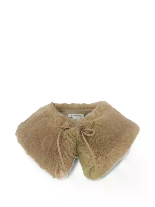 BY MALENE BIRGER Cowie Faux-fur Tie-fastening Scarf - Neutrals