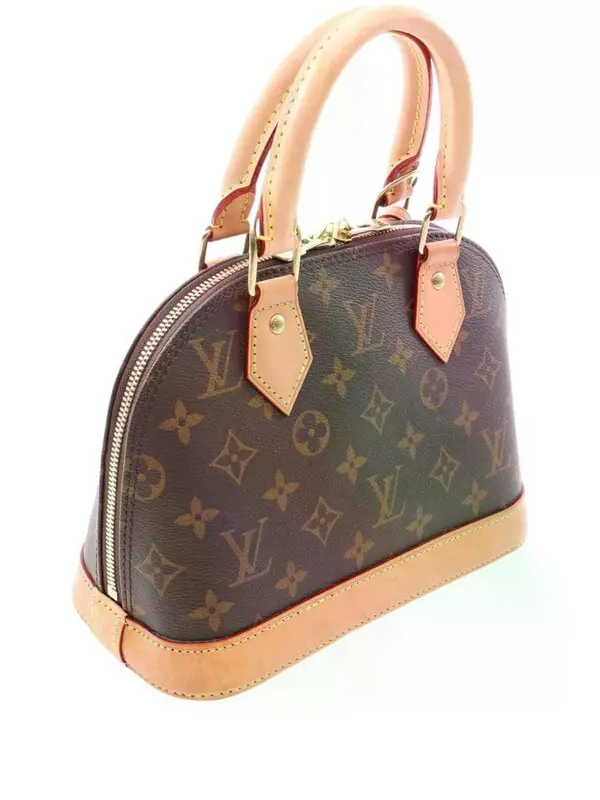 LOUIS VUITTON 2021-2026 Monogram Alma Bb Satchel