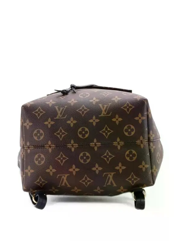 LOUIS VUITTON Monogram Canvas With Leather Pm Backpack