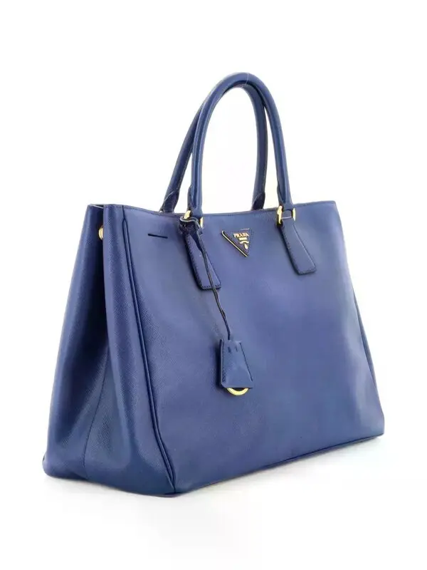 Prada Lux Open Saffiano Leather Medium Tote Bag