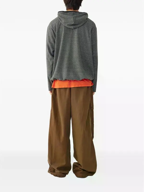 STUDIO TOMBOY Striped Hooded Sweatshirt