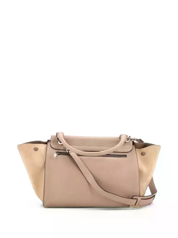 Celine Trapeze Bag Leather Medium Satchel
