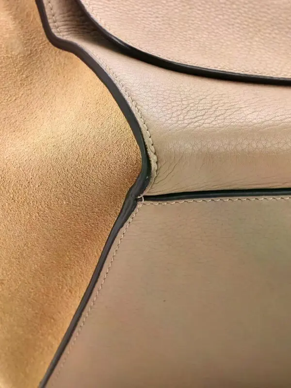 Celine Trapeze Bag Leather Medium Satchel
