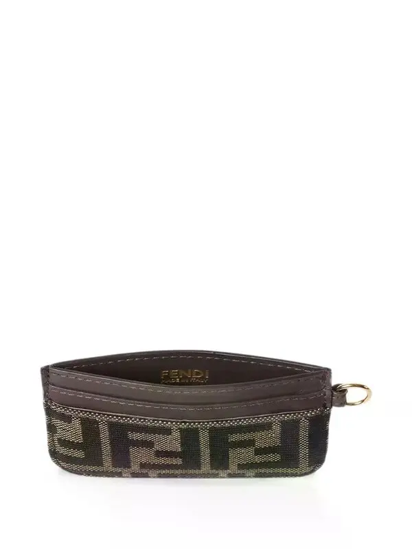 Fendi Ff-jacquard Card Case