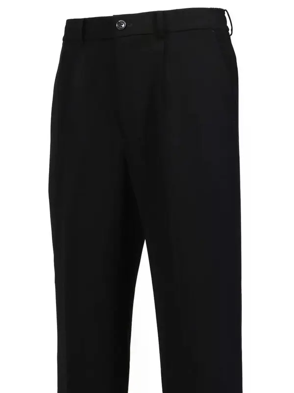 N.HOOLYWOOD Pleated Tapered Trousers