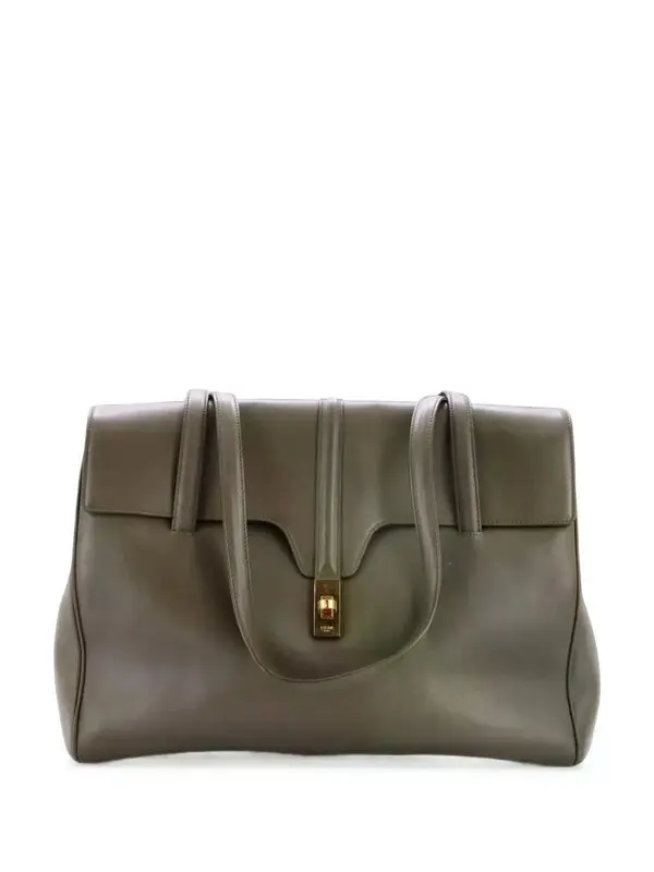 Celine Soft 16 Bag Smooth Calfskin Large Shoulder Bag