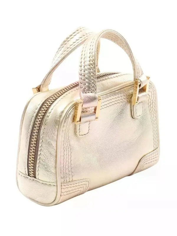 Loewe 2010-2026 Micro Mini Leather Amazona Handbag