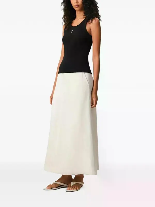 AMI Paris Cotton De Coeur Tank Top