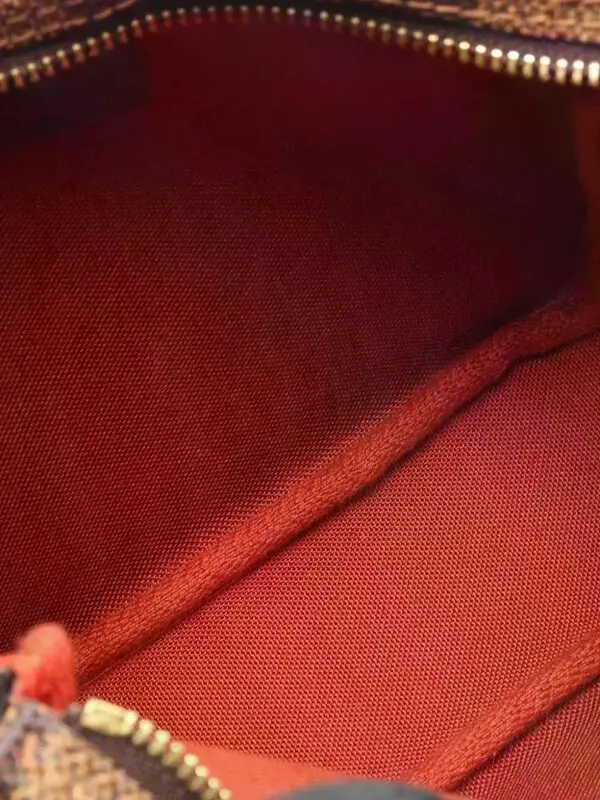 LOUIS VUITTON Damier Ebene Trousse Pochette Handbag