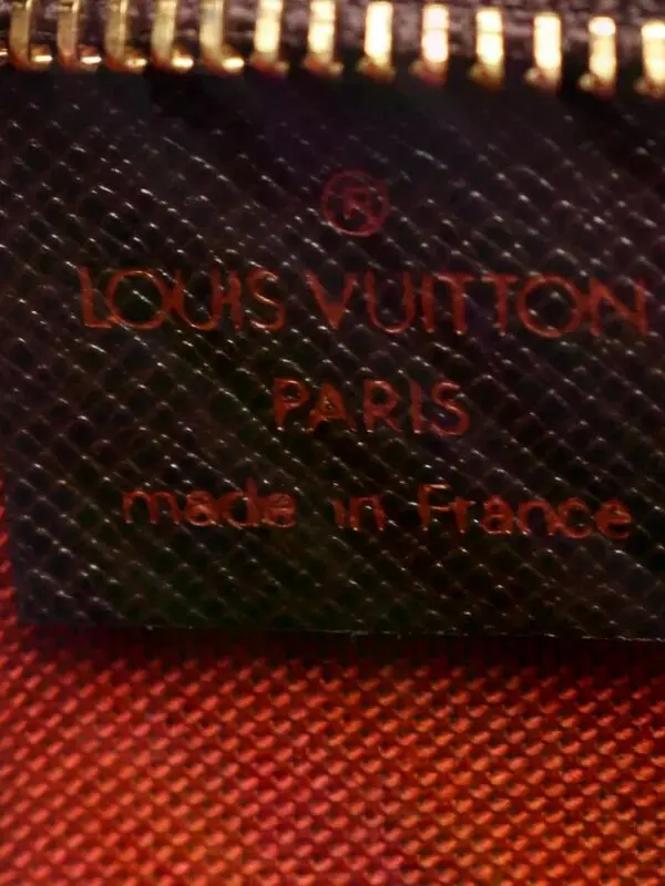 LOUIS VUITTON Damier Ebene Trousse Pochette Handbag
