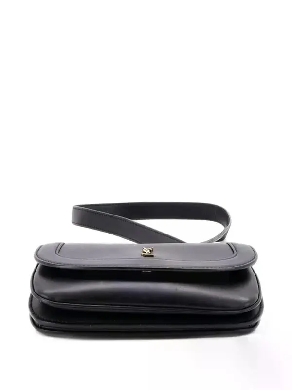 Saint Laurent Charlie Leather Small Shoulder Bag