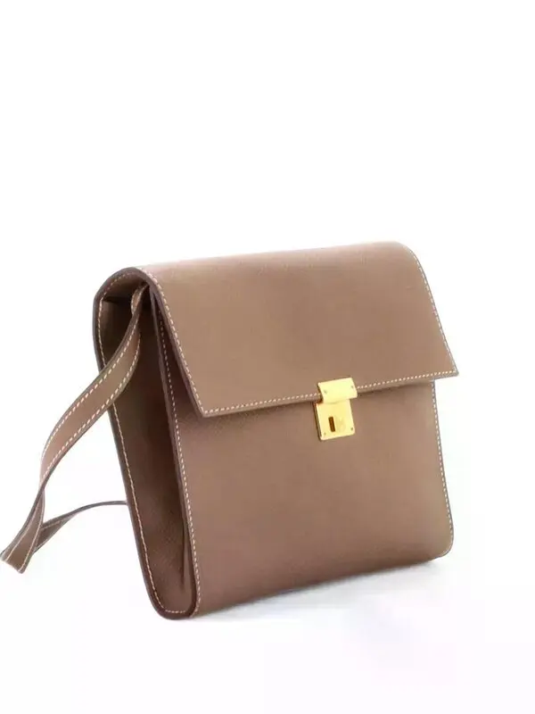 Hermès Clic Wallet On Strap Epsom 16 Shoulder Bag