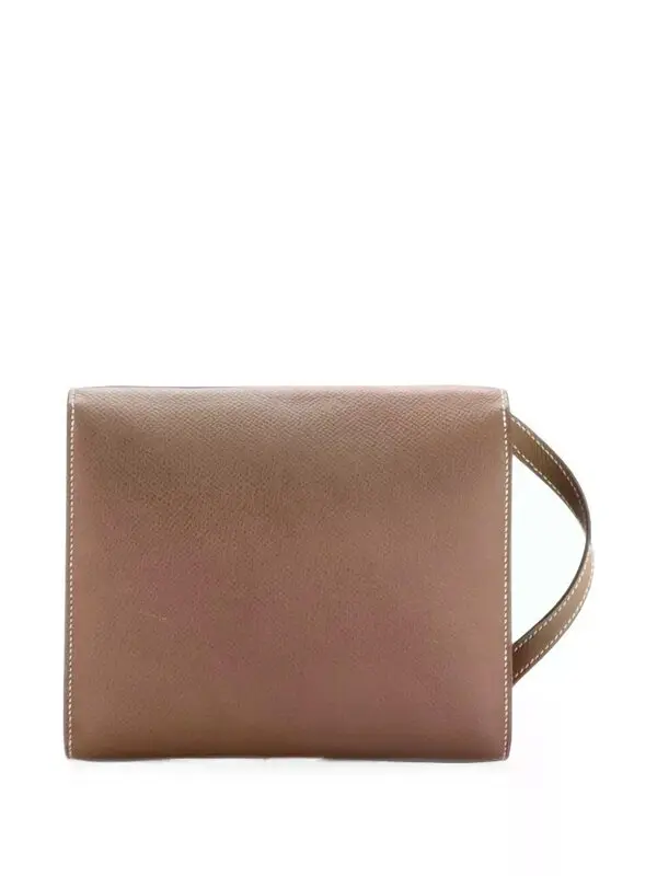 Hermès Clic Wallet On Strap Epsom 16 Shoulder Bag