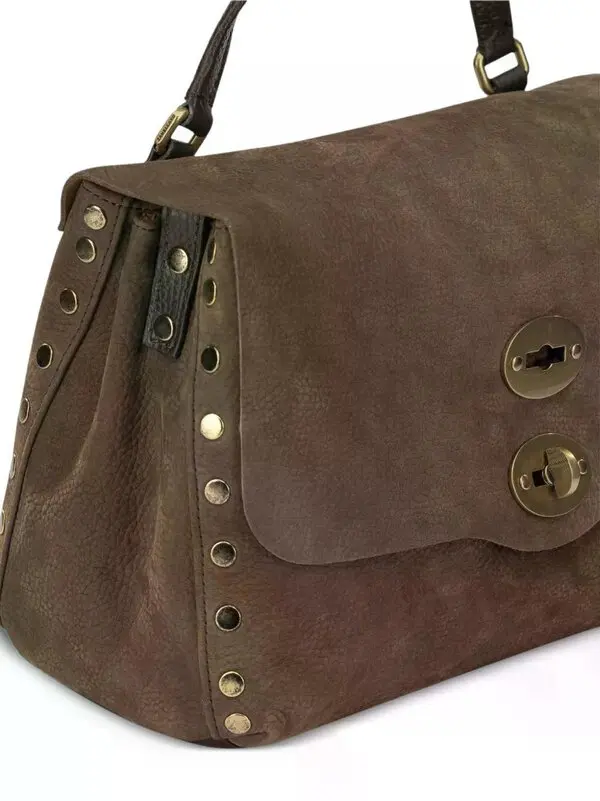 ZANELLATO Small Postina Tote Bag - Brown