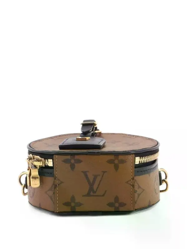 LOUIS VUITTON Reverse Monogram Canvas Mini Boite Chapeau Crossbody Bag