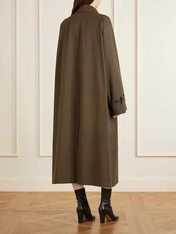 THE ROW Iza Cotton Long Coat