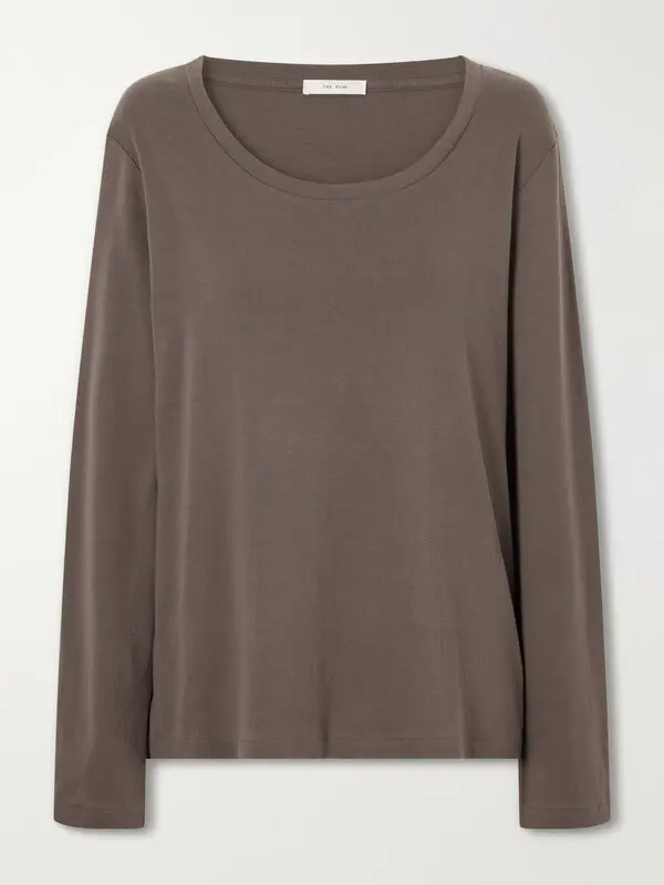 THE ROW Kalto Oversized Cotton-jersey T-shirt