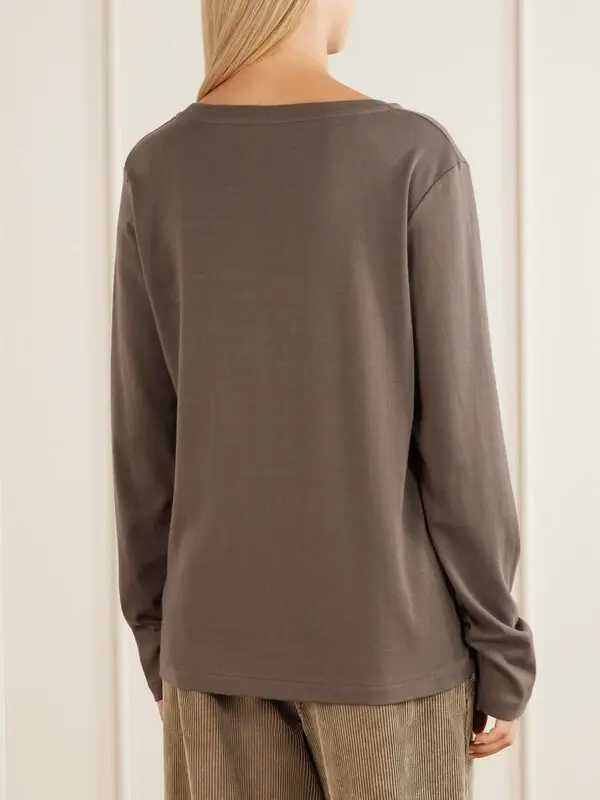 THE ROW Kalto Oversized Cotton-jersey T-shirt