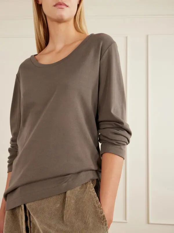 THE ROW Kalto Oversized Cotton-jersey T-shirt