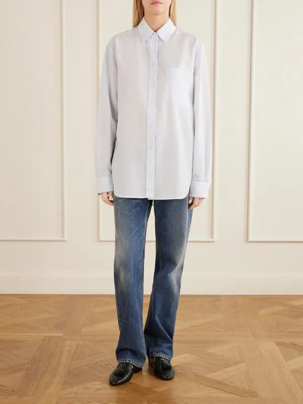 THE ROW Gavina Cotton Shirt