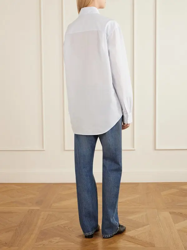 THE ROW Gavina Cotton Shirt