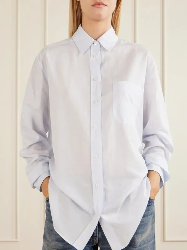 THE ROW Gavina Cotton Shirt