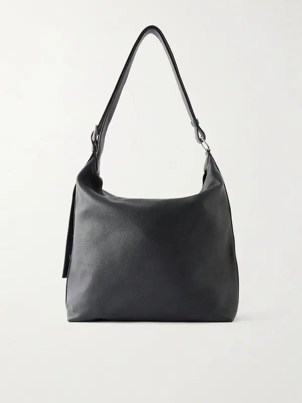 THE ROW Ian Leather Shoulder Bag