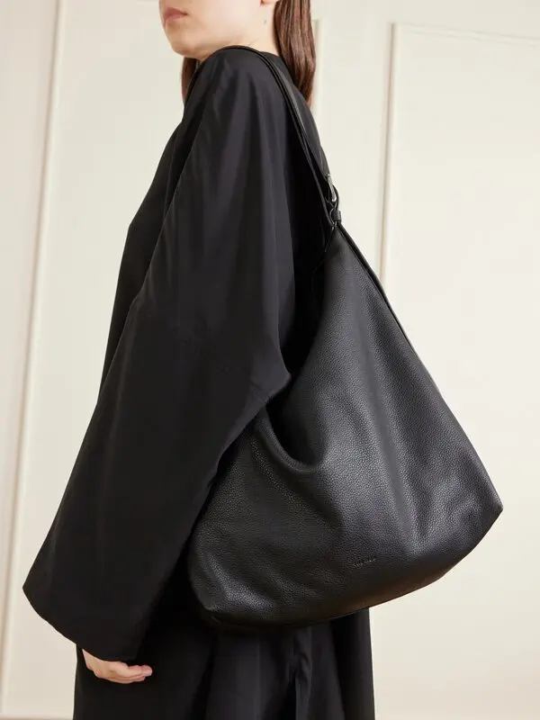 THE ROW Ian Leather Shoulder Bag