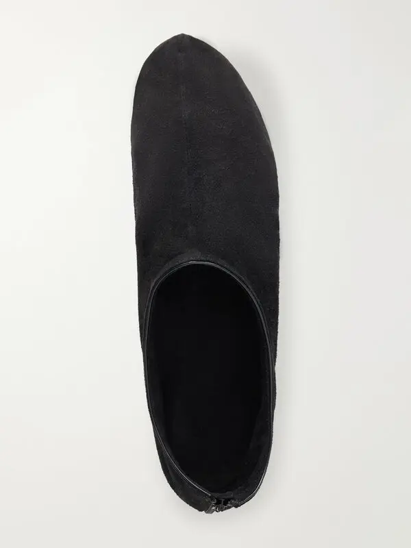 THE ROW Stellene Suede Moccasins