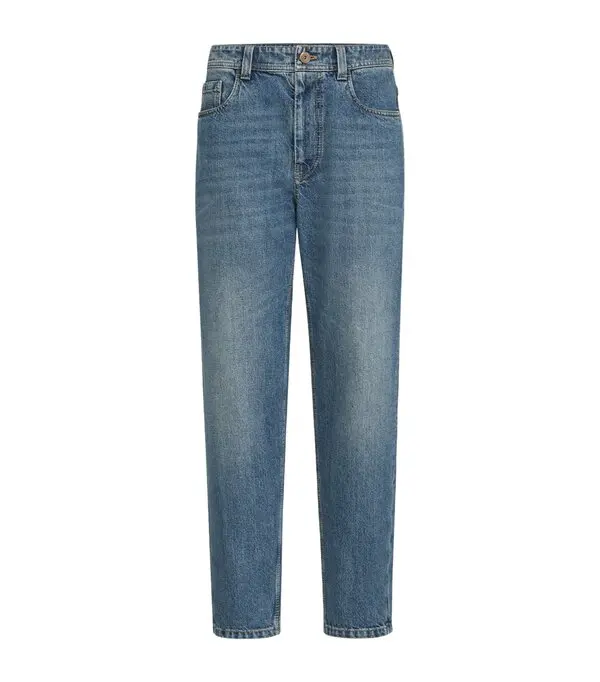Brunello Cucinelli Baggy Tapered Jeans